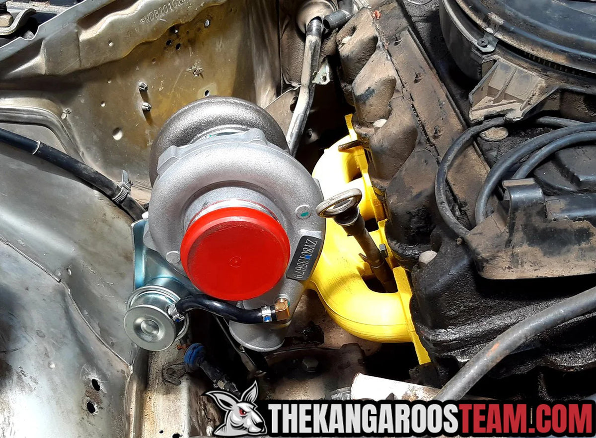 M102 CAST IRON KANGAROOS TEAM TURBO MANIFOLD MERCEDES 8V ENGINES ...