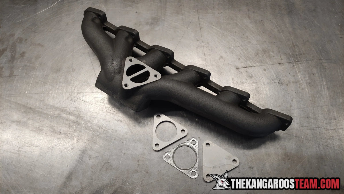BMW M20 CAST IRON T3 TWIN SCROLL KANGAROOS TEAM TURBO MANIFOLD ...