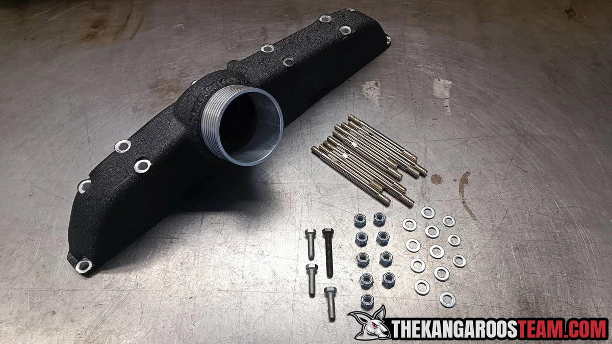 MERCEDES BENZ OM605 KANGAROOS TEAM ALUMINIUM SHORT RUNNER TURBO INTAKE ...