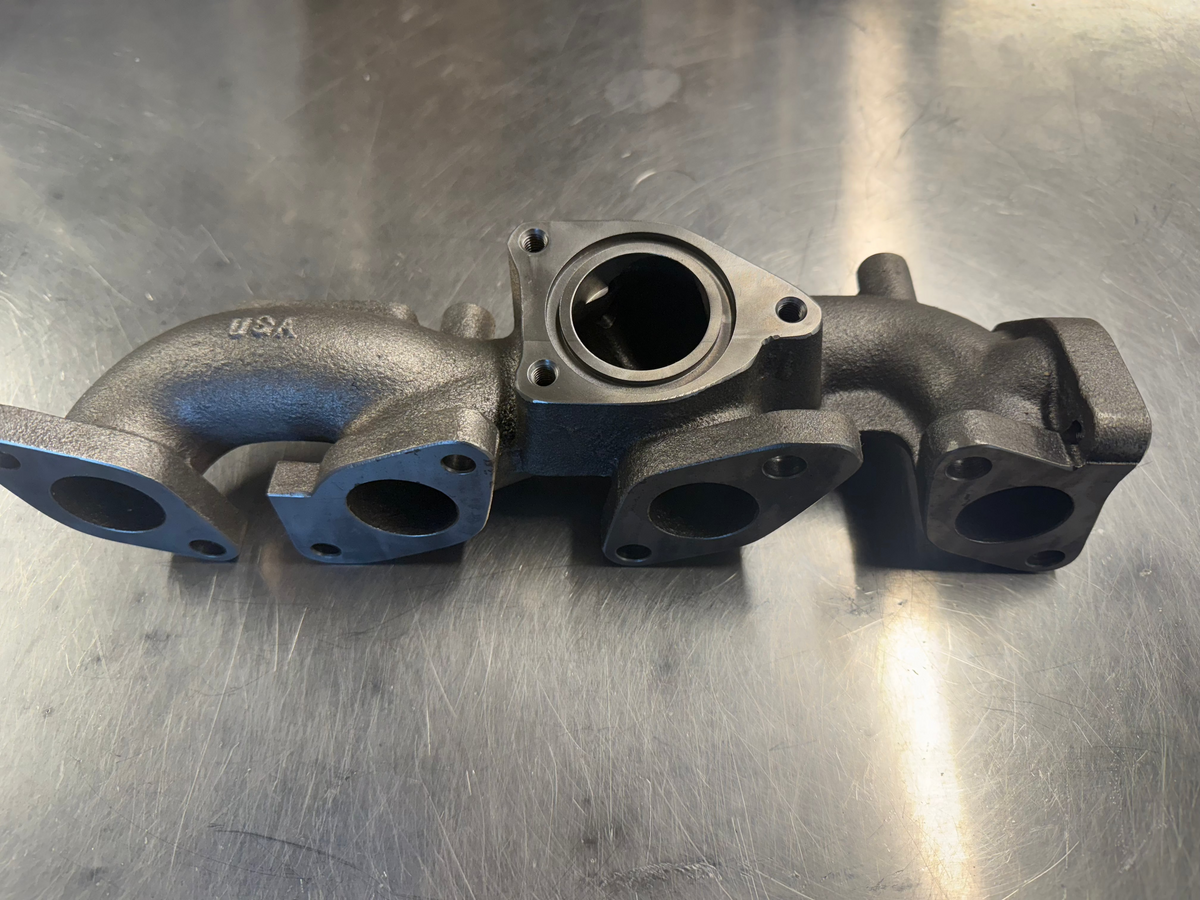 VAG 2.0 Common Rail CBA Round Port cast GTB2260 turbo exhaust manifold ...