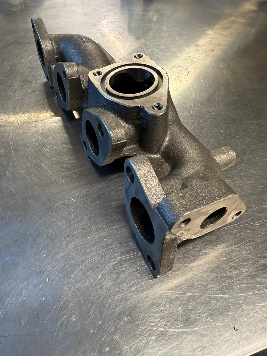 VAG 2.0 Common Rail CBA Round Port cast GTB2260 turbo exhaust manifold ...